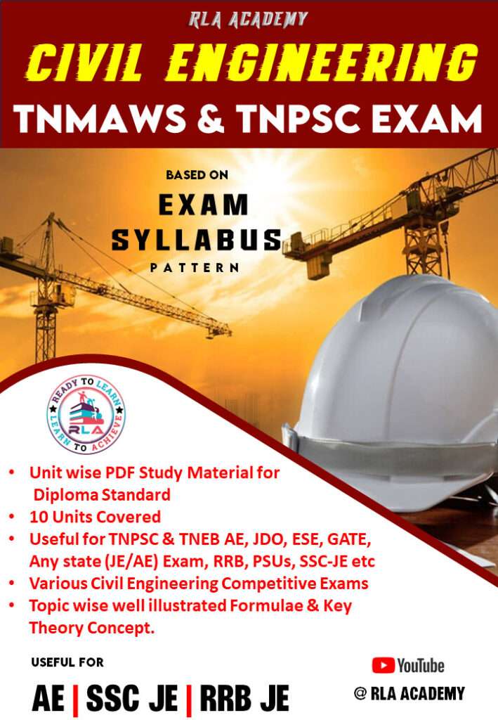 CIVIL ENGINEERING (Diploma Standard-English Medium) – rlaacademy.com